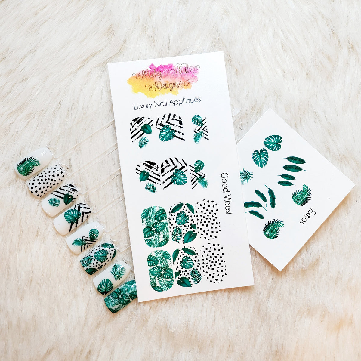 Good Vibes – Poshy Nail Designs